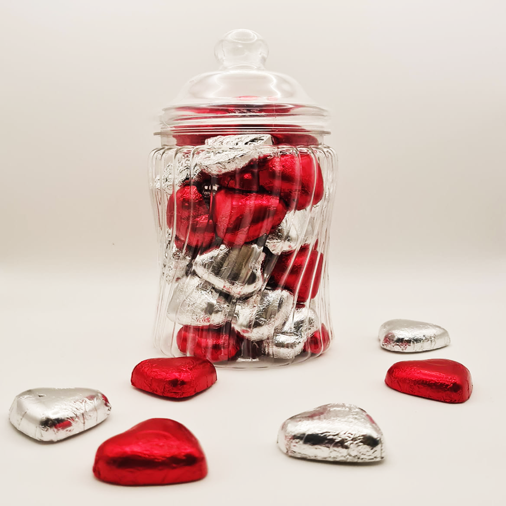 Valentine's Mixed Chocolate Hearts - The Retro Candy Store